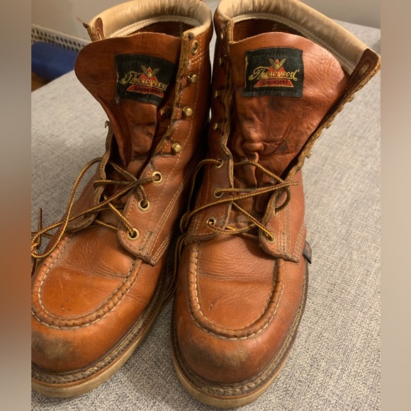 Thorogood | Shoes | Thorogood American Heritage Moc Toe Boots In Mens ...